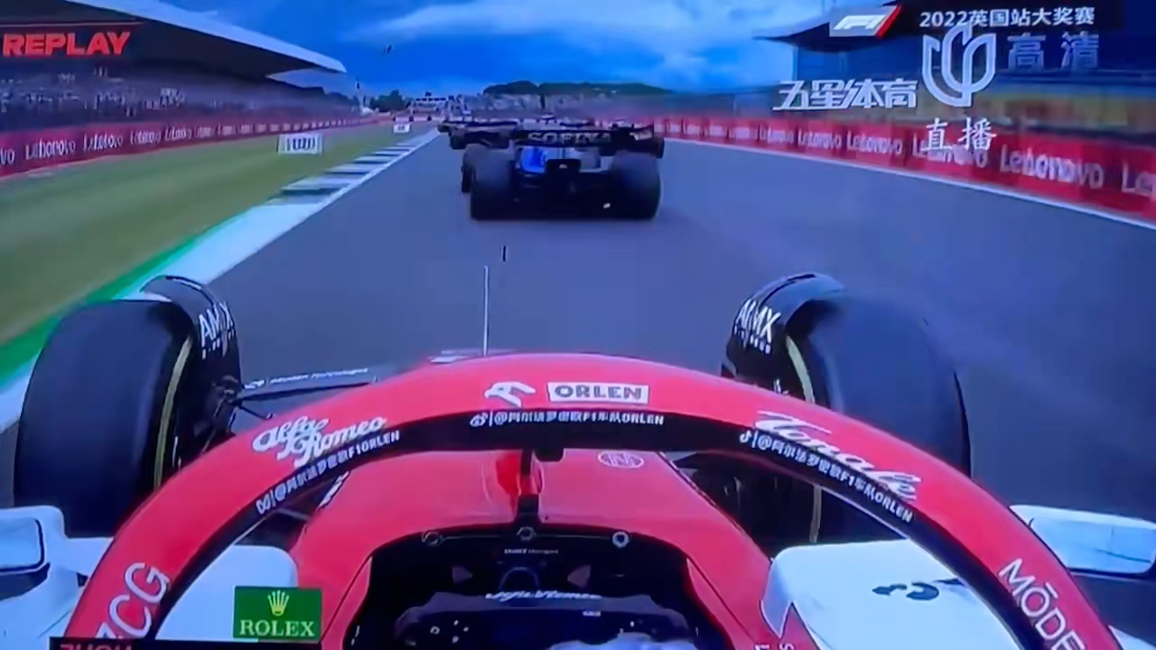 F12022英国大奖赛【周冠宇事故】