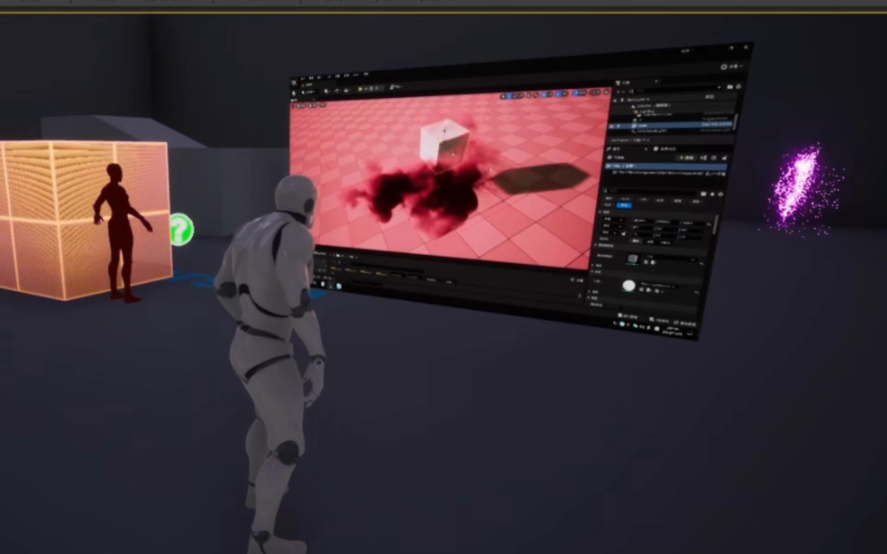 【UE4】 ③视频比例与材质修改部分 ー 关卡蓝图设置媒体播放器系列 ...