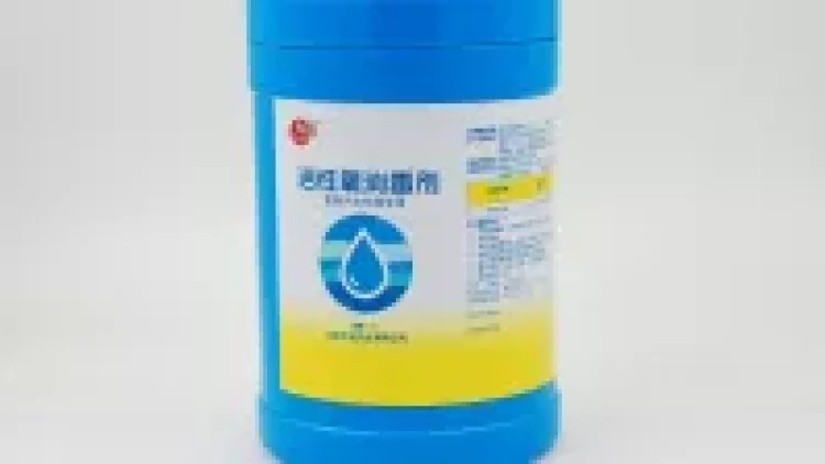 过硫酸氢钾复合盐(活性氧消毒剂)医院污水处理用产品投加演示