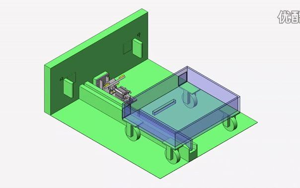 台车锁定 机械原理 3D打印图纸 STL图纸 SW图纸