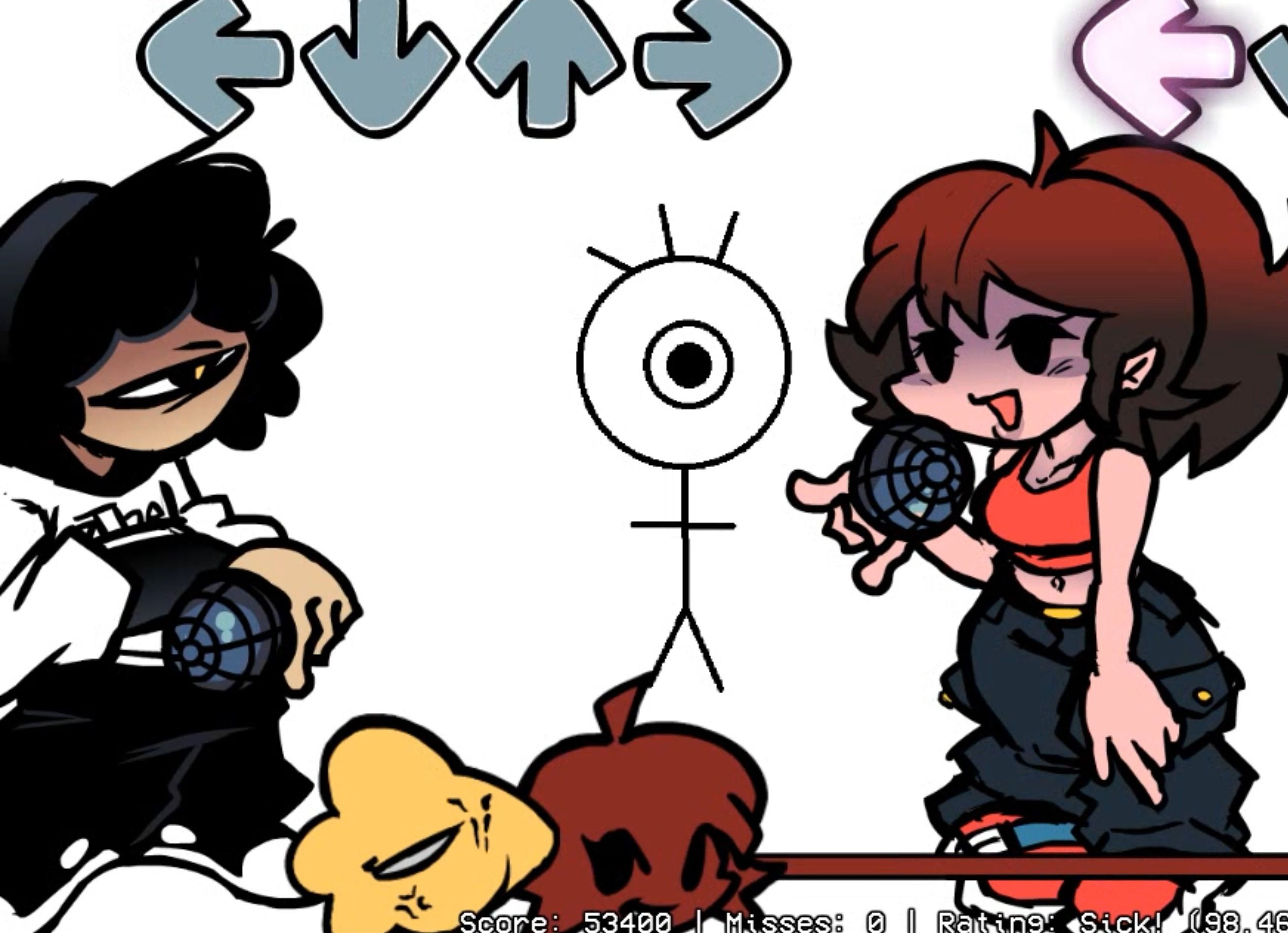 ...超有个性画风的模组!Pico的头被打爆了?好涩的GF!17 Bucks: Floor 1