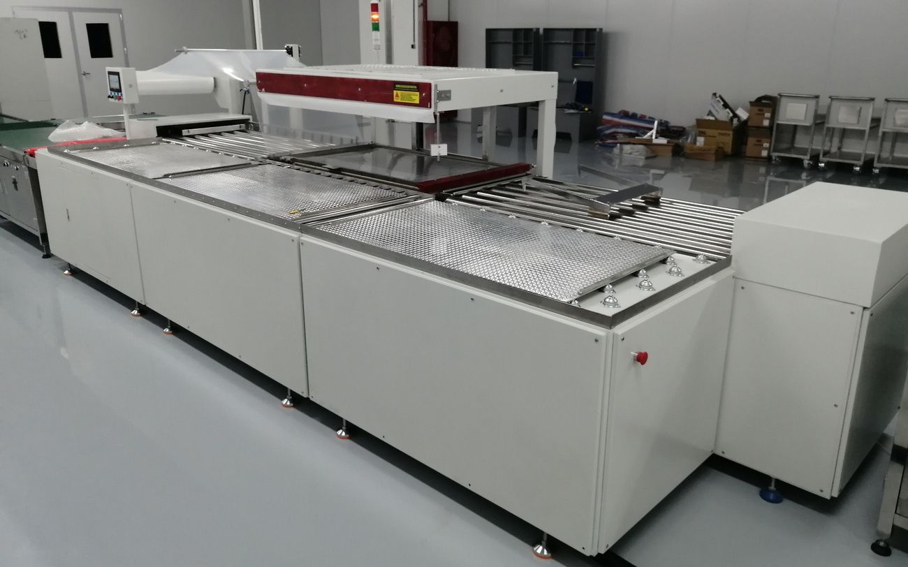 PCB线路板自动包装机,电路板全自动热包机