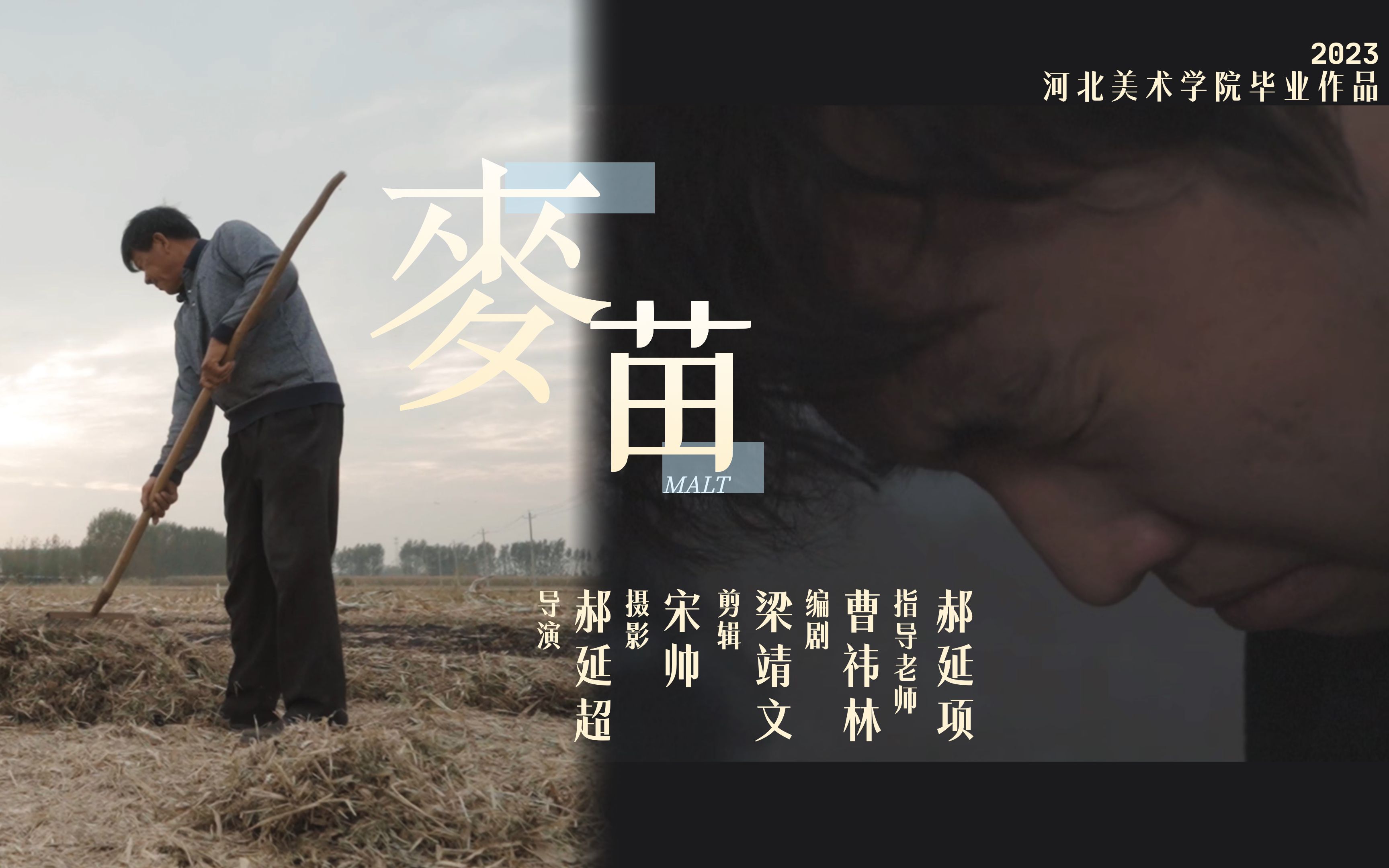 【微电影】《麦苗》河北美术学院毕业作品