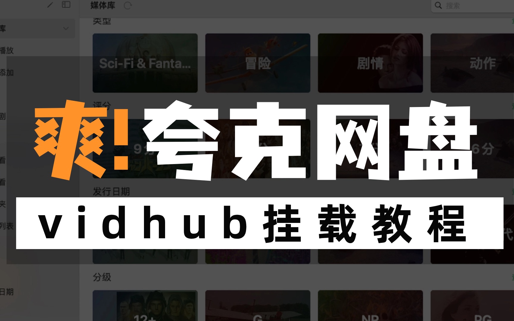 VidHub 挂载夸克网盘教程 | 这样用,也太爽了,Alist的详细使用教程,网盘...