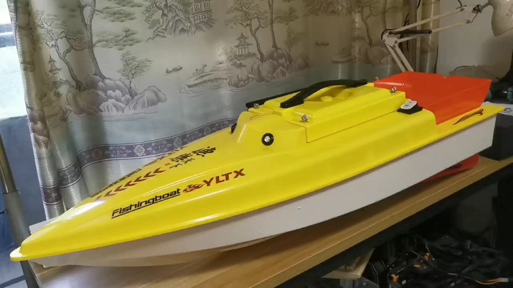 渔乐天下打窝船实战改装(1) 船夫、鲤王、革钓v80、渔乐天下等各种...