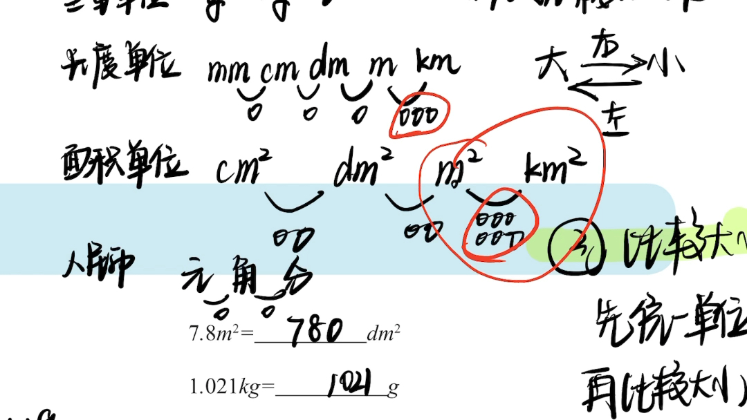 《小数意义与性质三》复习视频