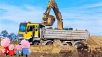 挖掘机视频表演大全 挖掘机动画