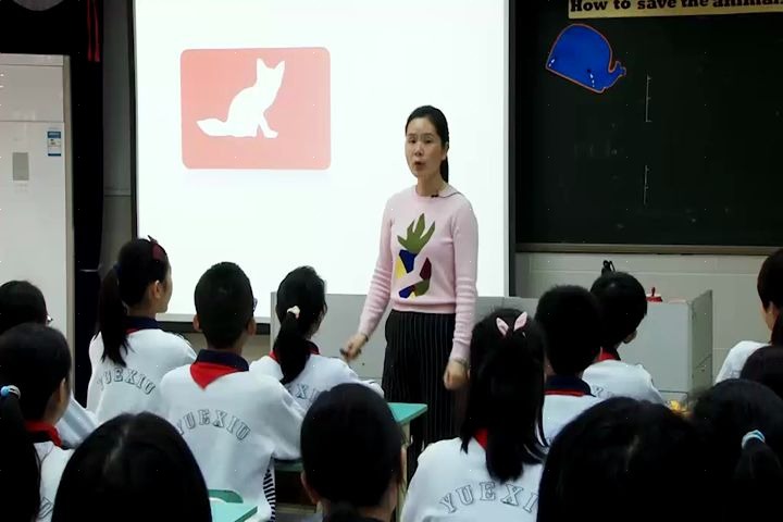 教科版_小学六年级英语_下册Module 2 AnimalsUnit 4 We can save the ...