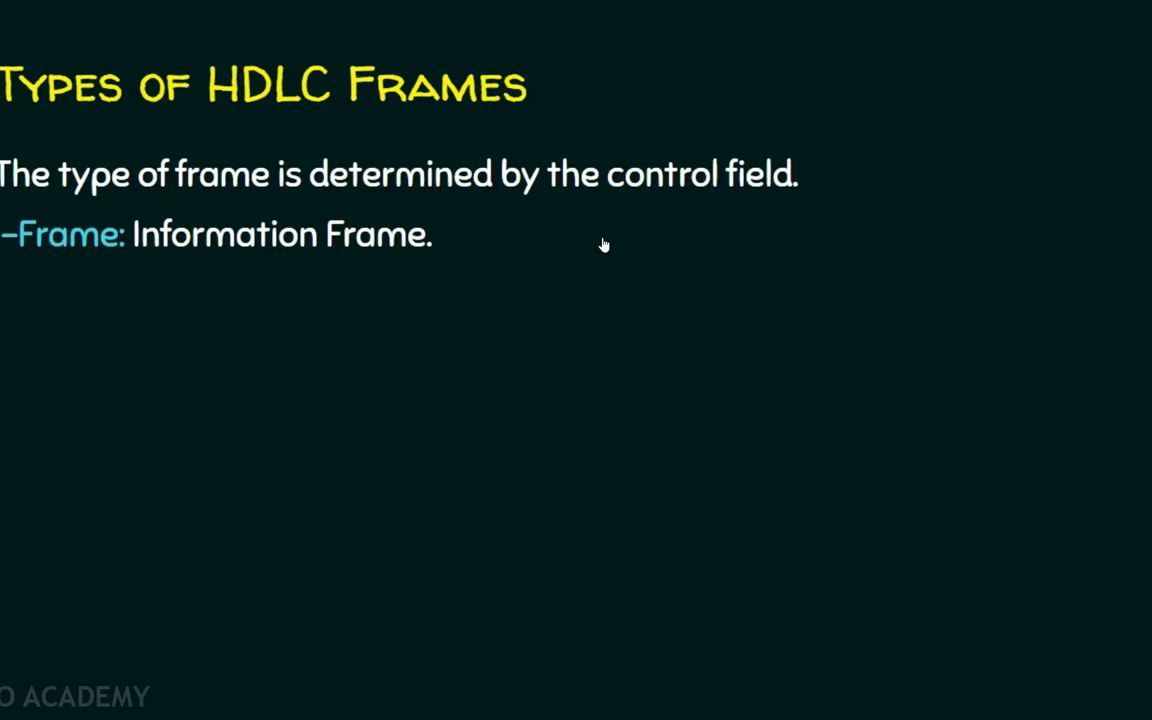 High-Level Data Link Control (HDLC)
