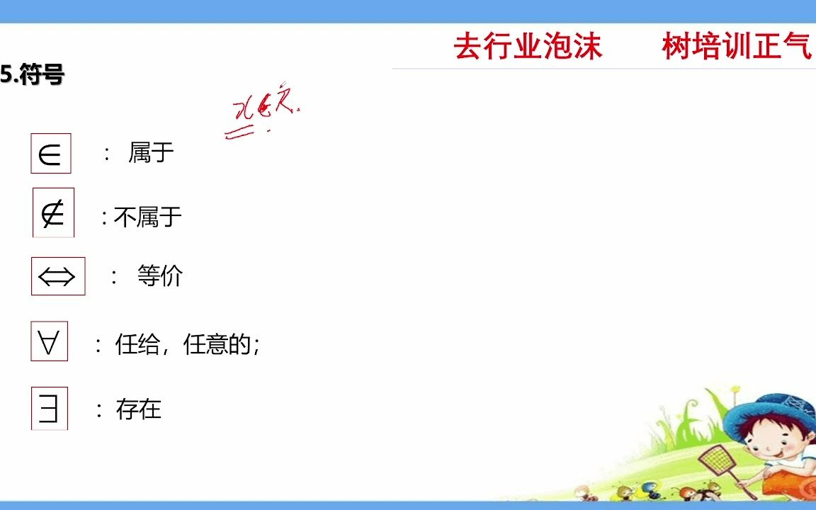 专升本高数基础知识:符号