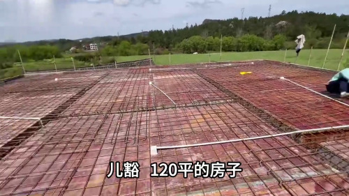 预算15万建房,大师傅这样塞钢筋,我不厚道的笑了3天