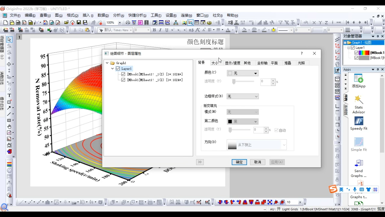 如何用Design Expert设计响应曲面实验,以及如何用ORIGIN画响应曲面图