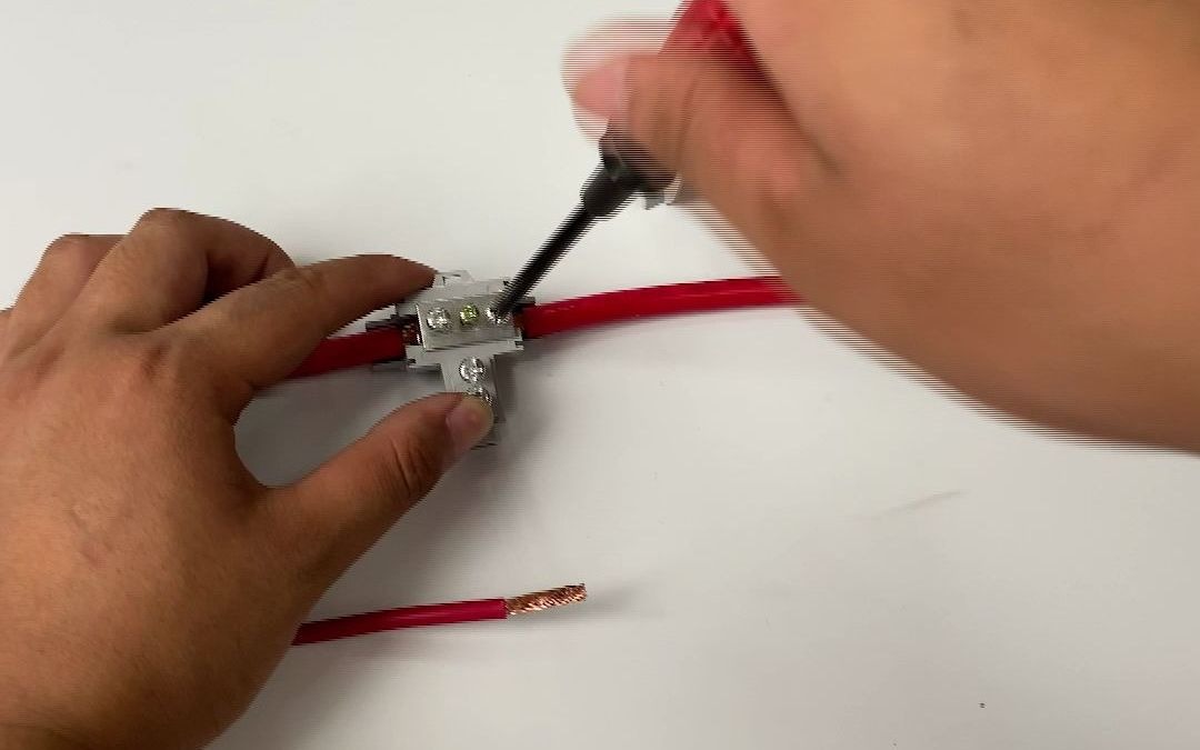 T型线夹安装视频温州富亚电力
