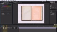 AE制作翻书效果 AE入门教程AE动画制作