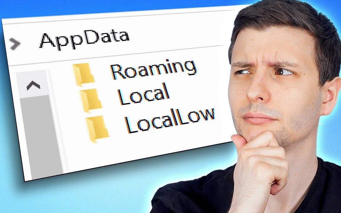 [双语字幕] Windows 中不同位置的 AppData 文件夹都是用来干什么的?...