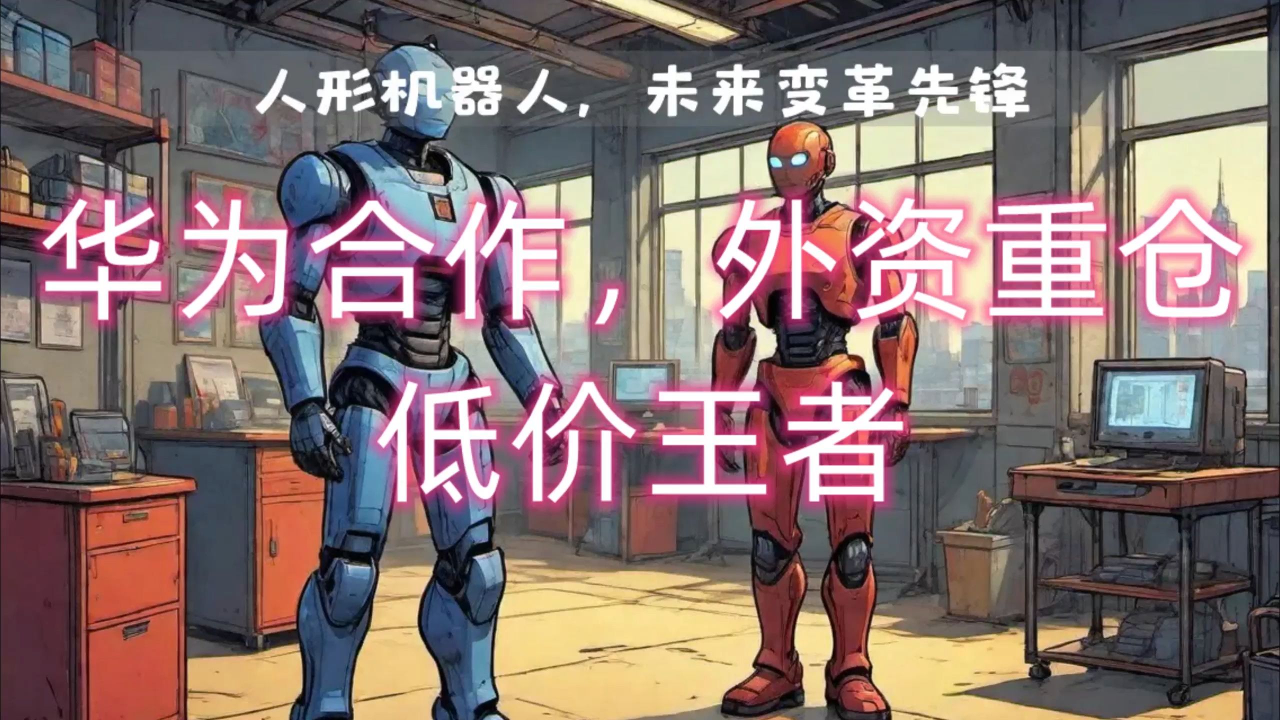 华为机器人王者崛起:打破垄断,外资重仓,低价王者或迎来增长契机!