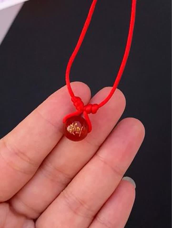 珠子秒变吊坠编织教程