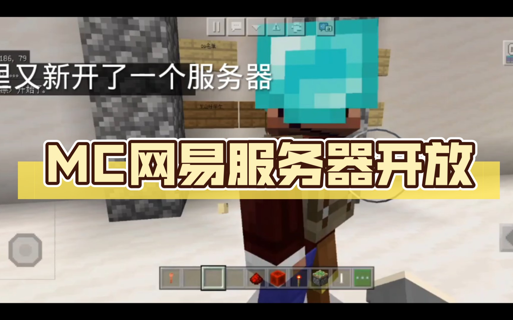 MC网易服务器开放,欢迎进入服务器