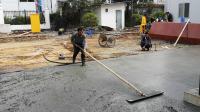 1办公区C25混凝土浇筑找平