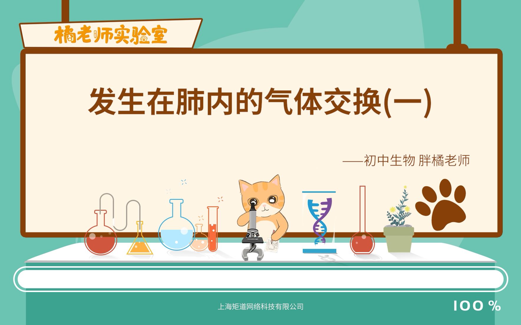 【橘老师实验室】发生在肺内的气体交换(一)
