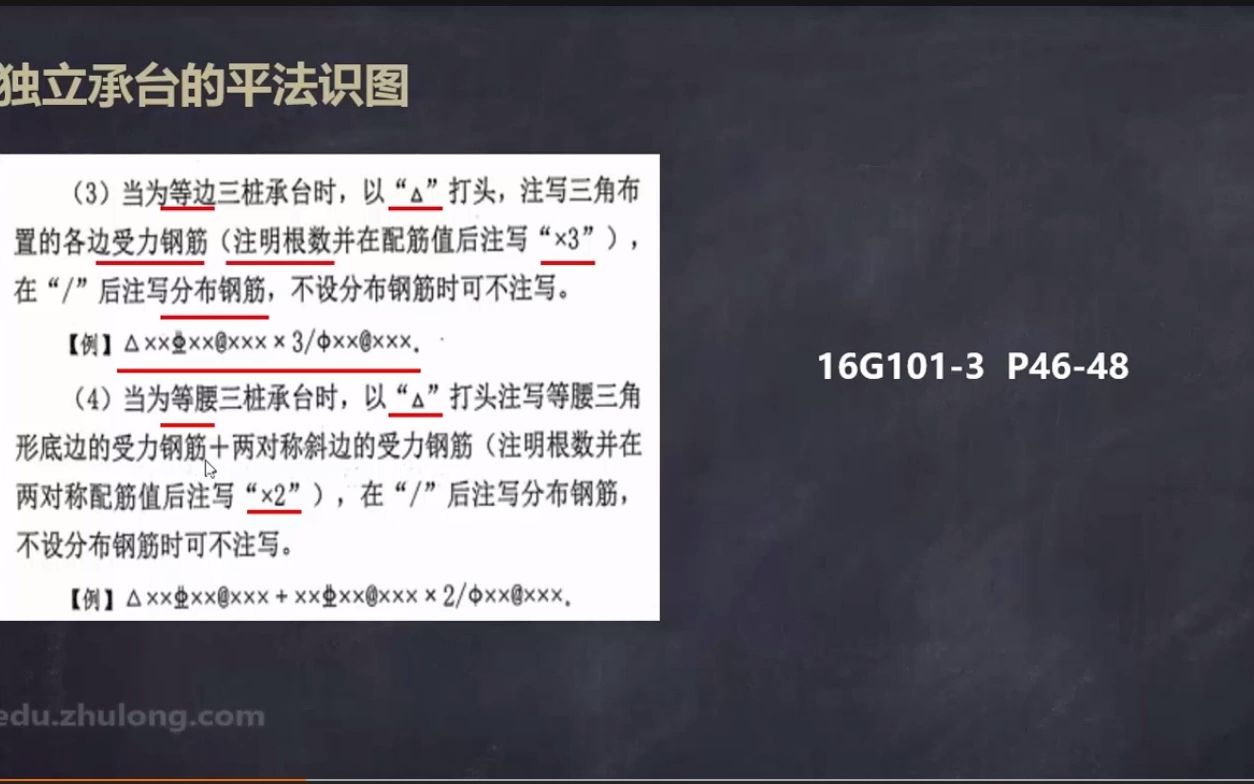 第42节 独立承台的配筋讲解