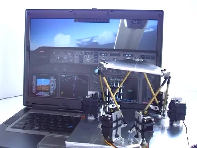 6自由度飞行模拟器平台
