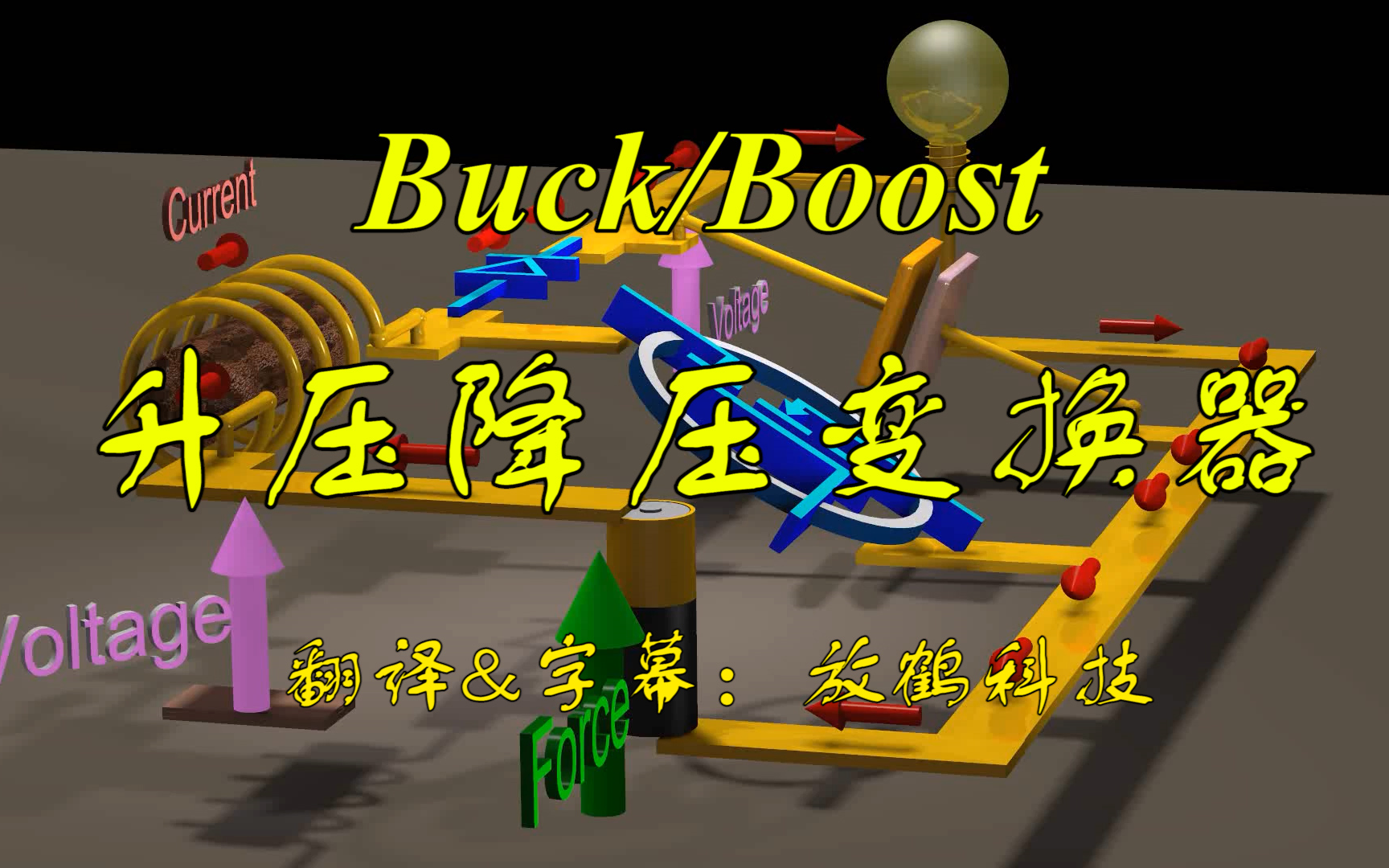 【经典】深刻阐述Buck/Boost升压降压变换器-中文字幕