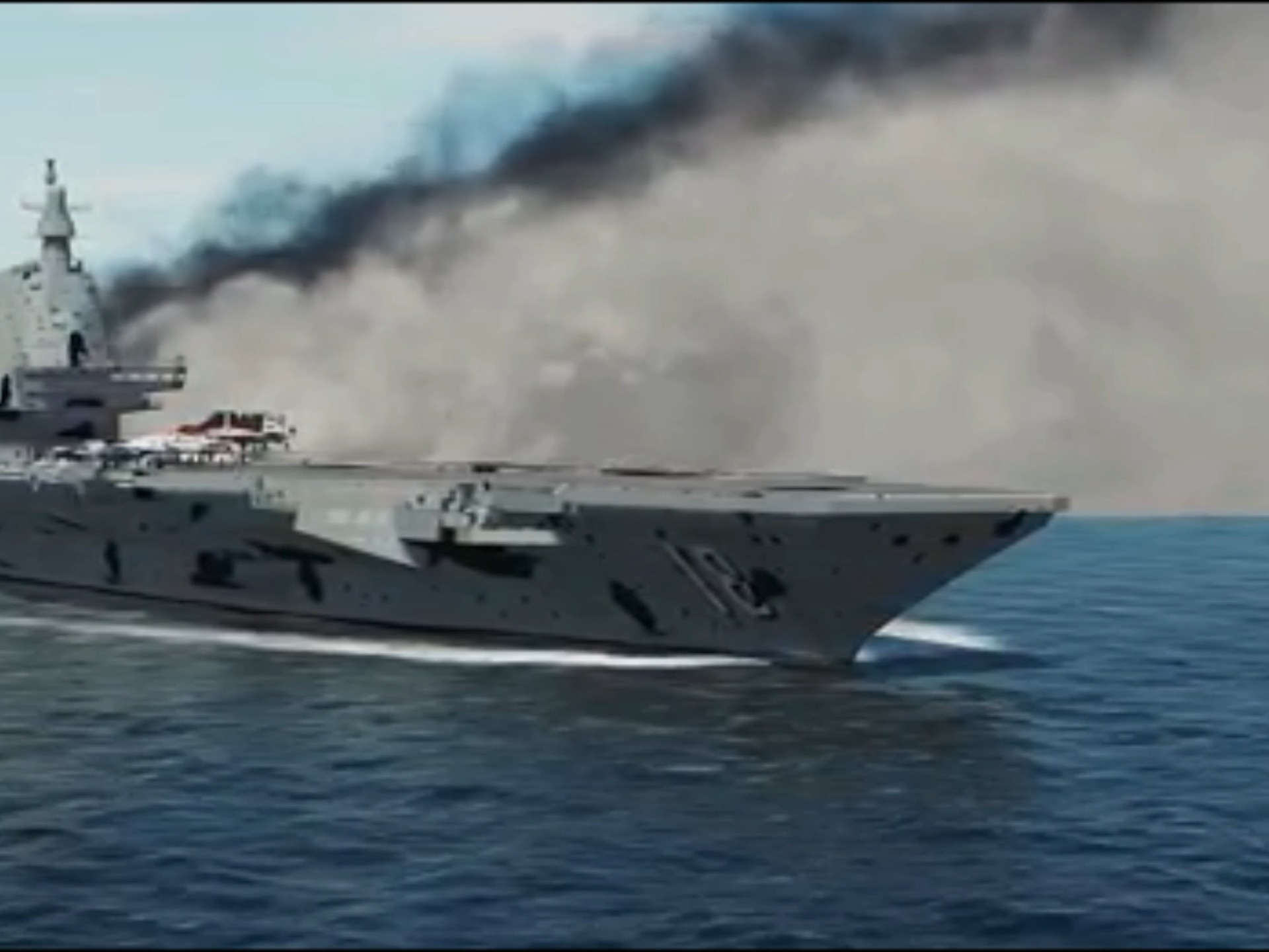 韩国博主模拟与福建舰航母海空大战,结局简直不忍直视