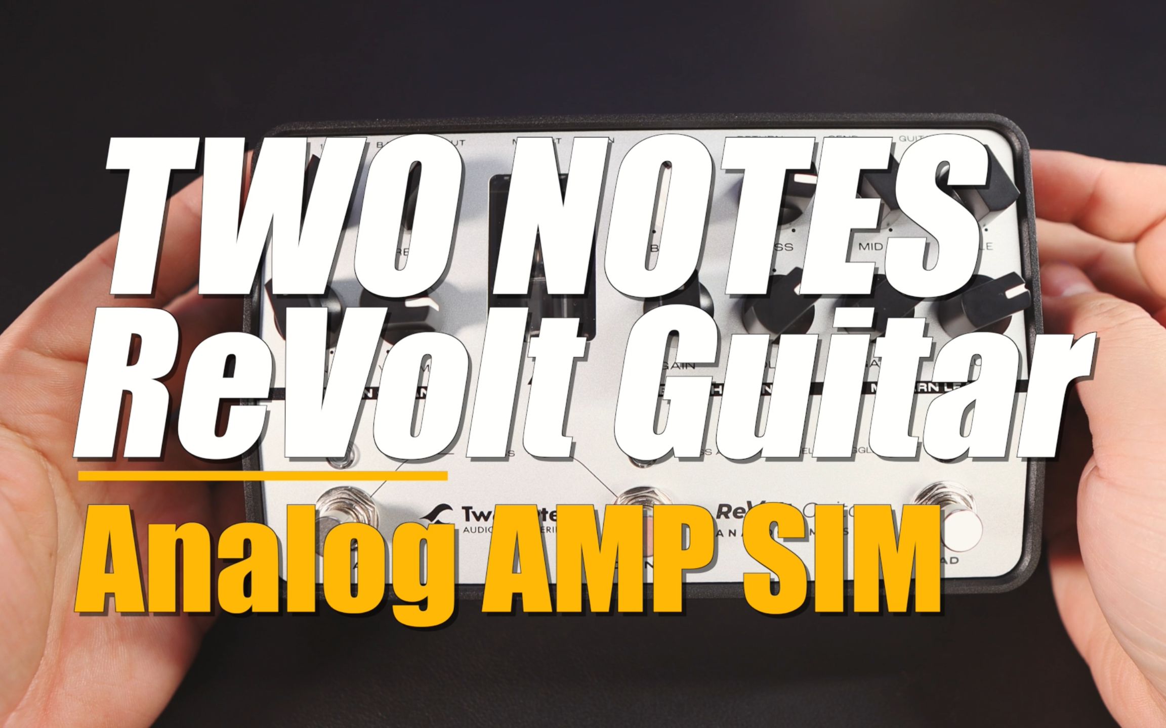 重兽测评-Two Notes Revolt Guitar 吉他音箱模拟效果器