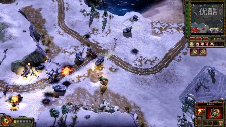 ...红色警戒3起义时刻 实况解说play 苏联战役02 入侵者的阴谋【修改器...