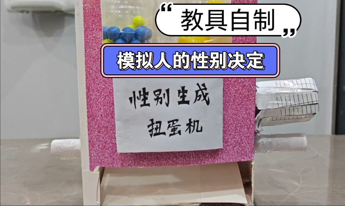 初中生物学实验创新——用扭蛋机来模拟人的性别决定