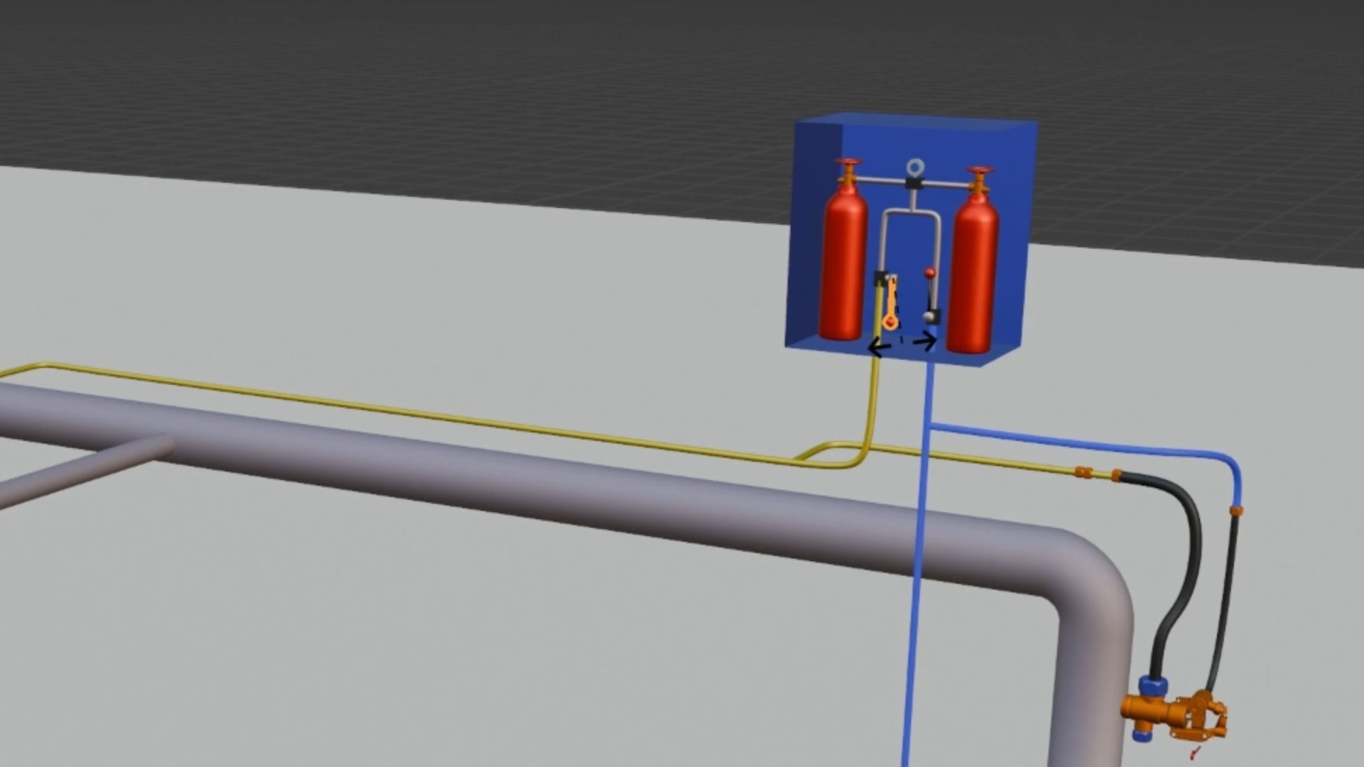 船舶固定式CO2系统与“增压阀”
