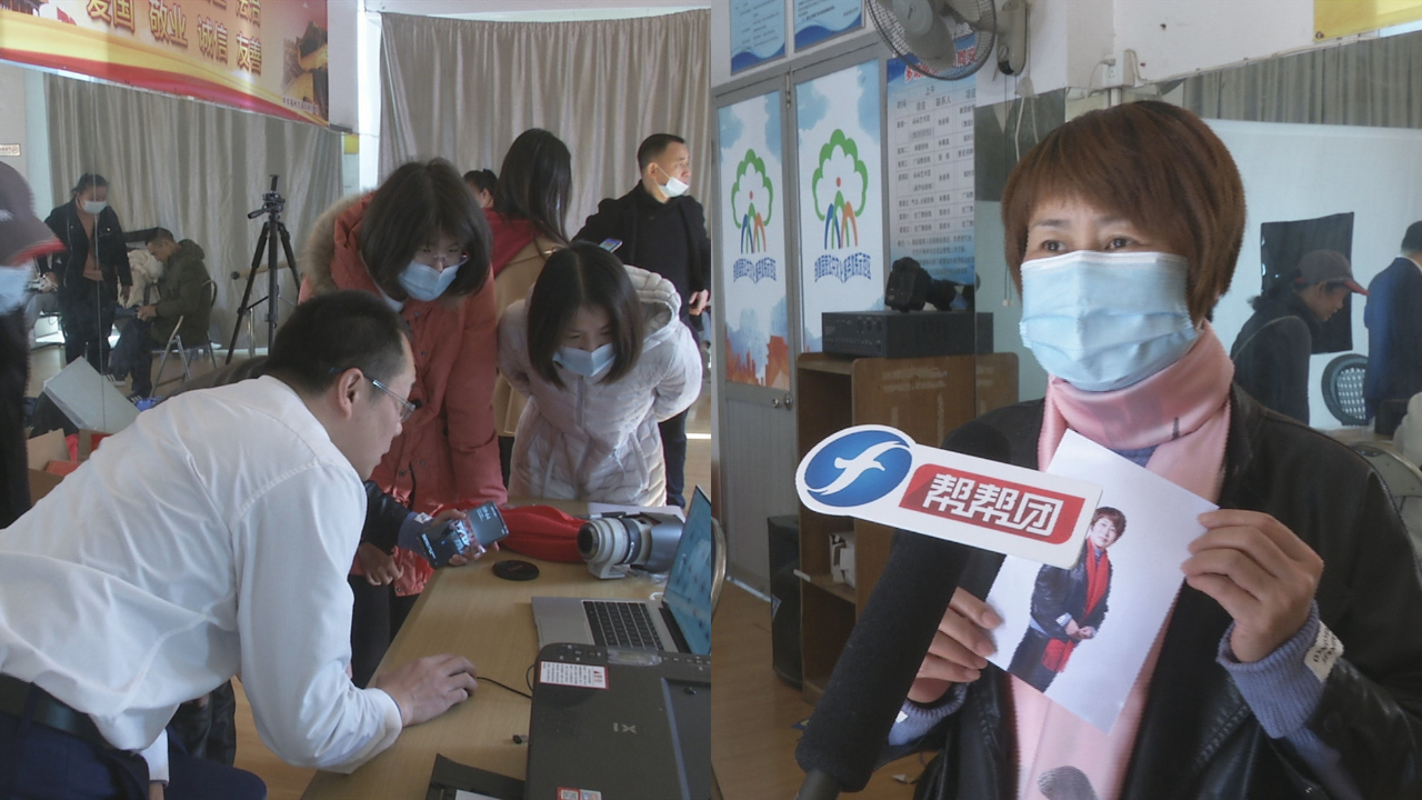 传递温暖!为百名留榕过年外来务工人员拍照,即拍即取把微笑送回