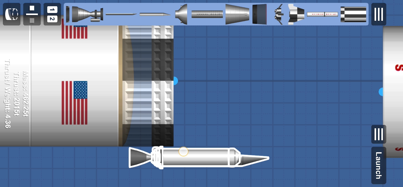 航天模拟器土星五号制造