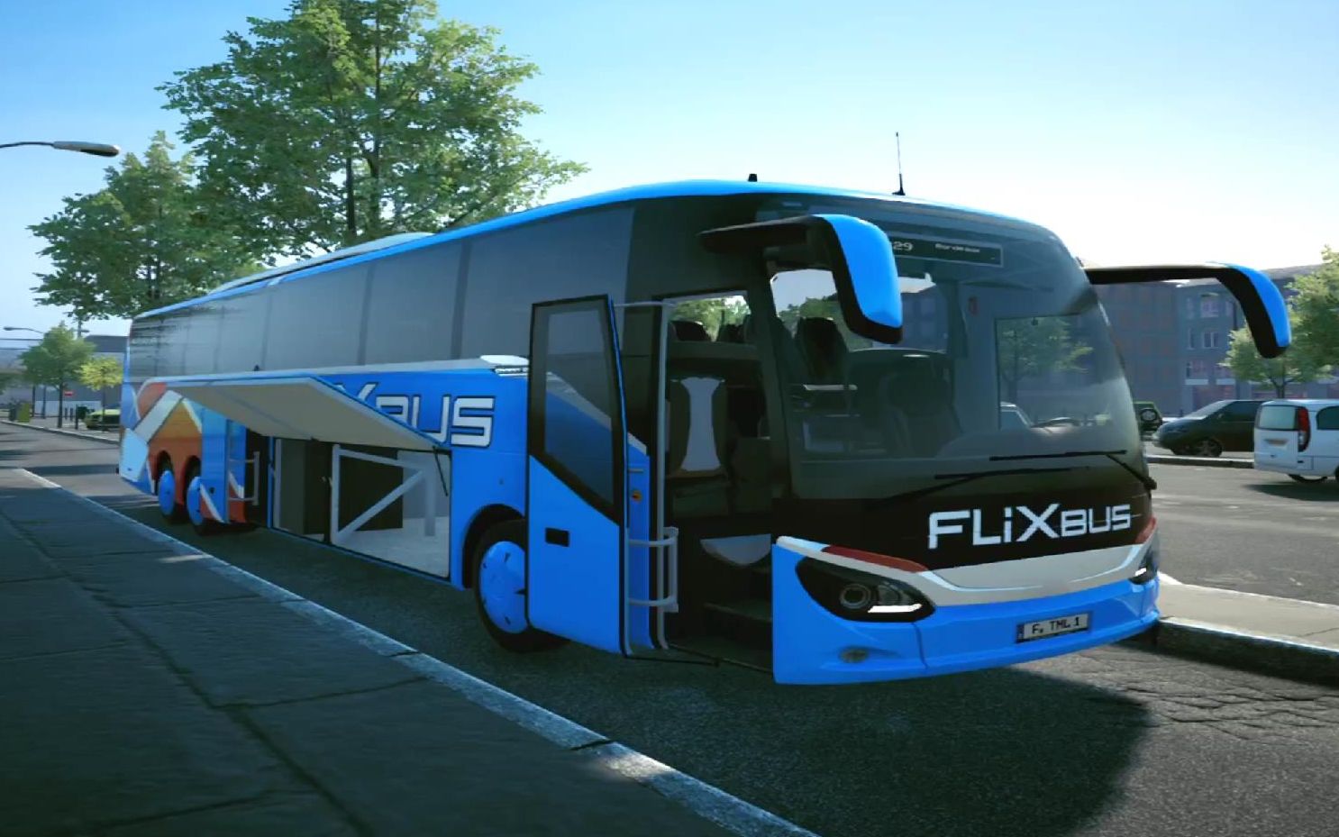 长途客车模拟 #50【下集】赛特拉S517客车FLix bus蓝色涂装,法国...