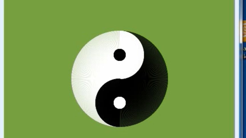 Scratch案例之太极圆,画圆用勾股定理还是三角函数?