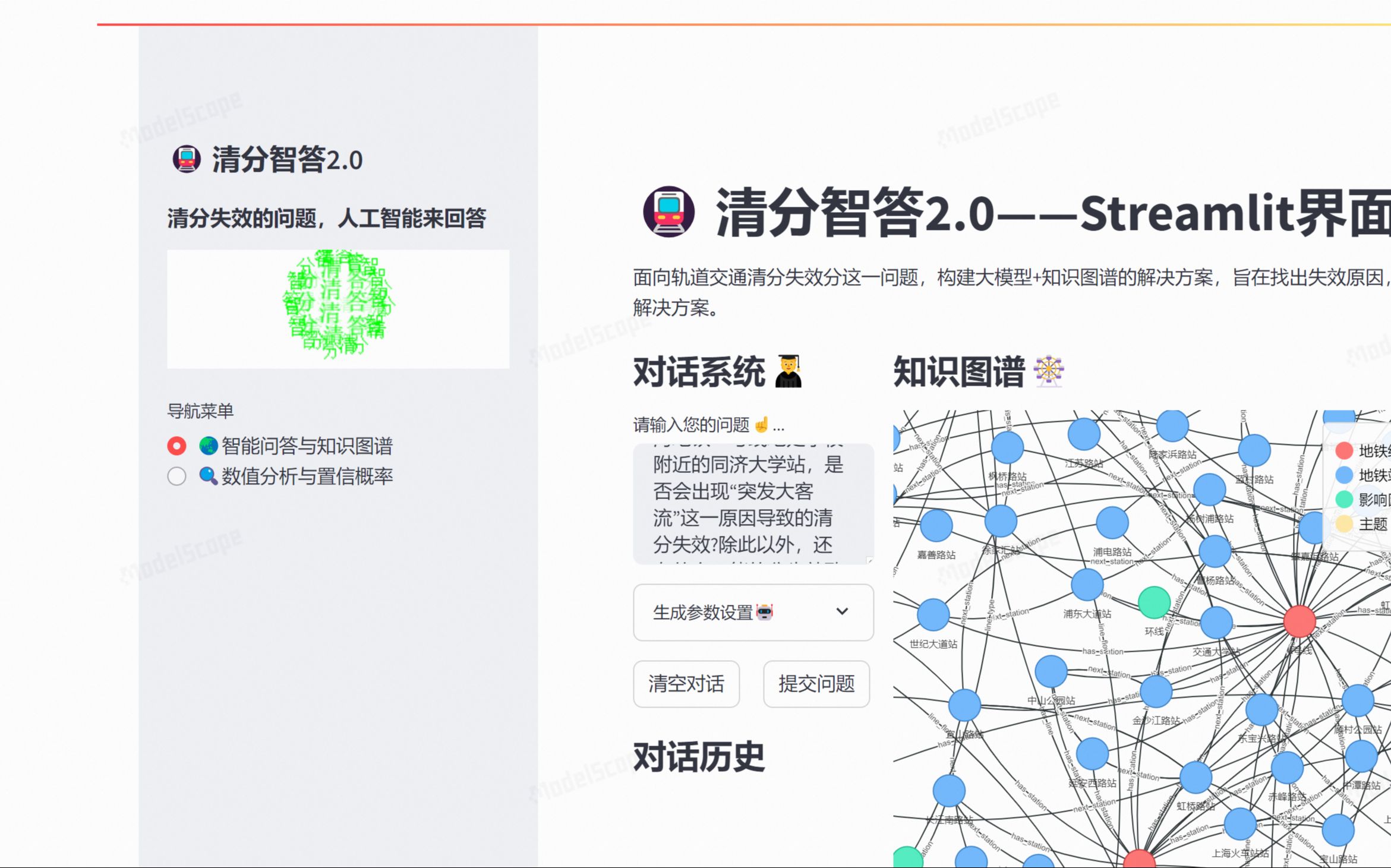 清分智答——魔搭社区冬令营作品演示说明