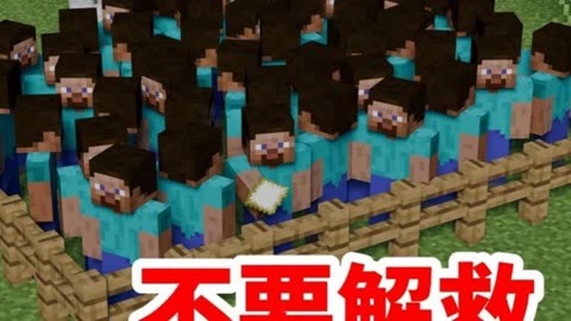 我的世界桦木森林怪谈第三期:请不要去解救被困住的史蒂夫