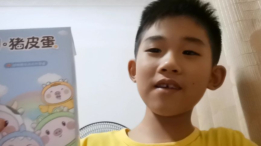 在小卖部讨来了一盒小猪皮蛋的盲盒