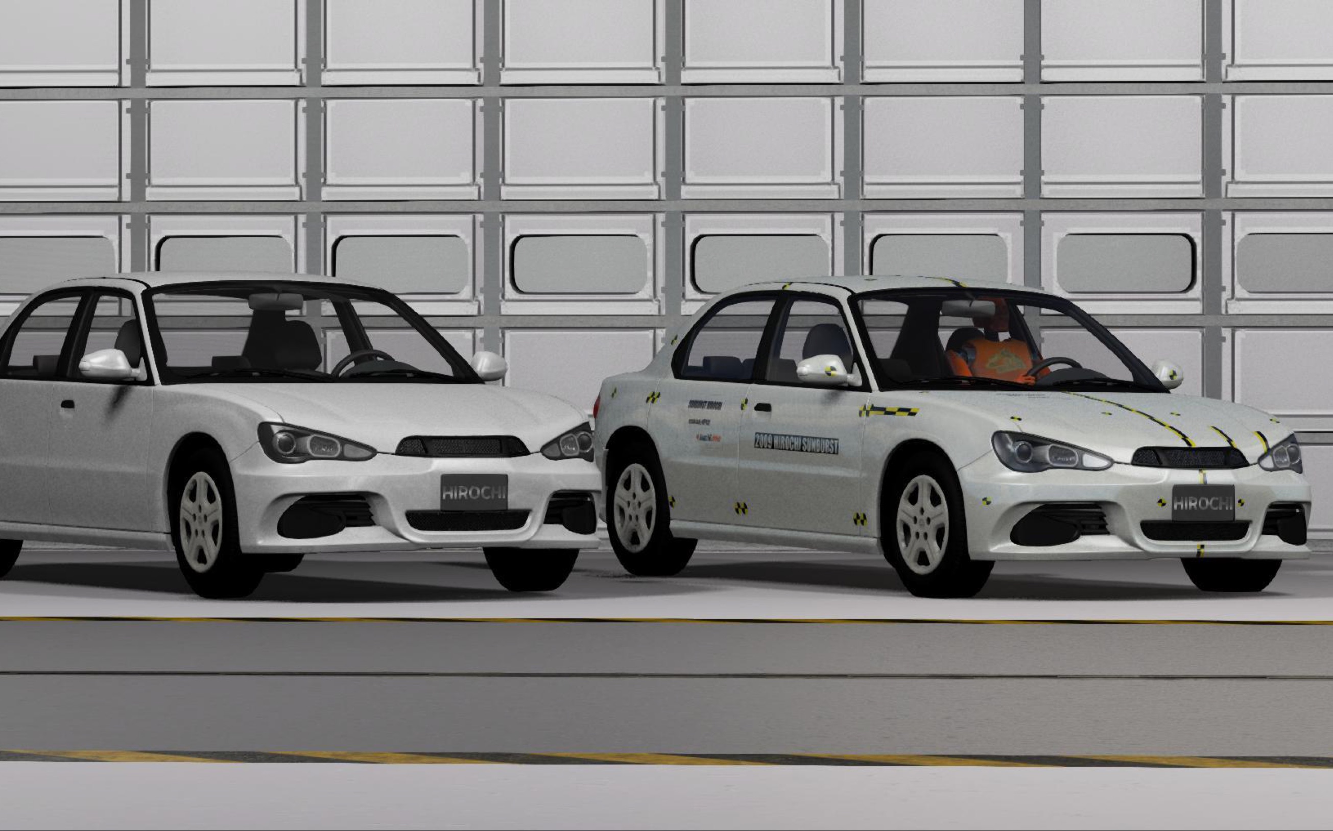 GIHS BNG老版本Sunburst和现在版本的Sunburst的25%碰撞测试