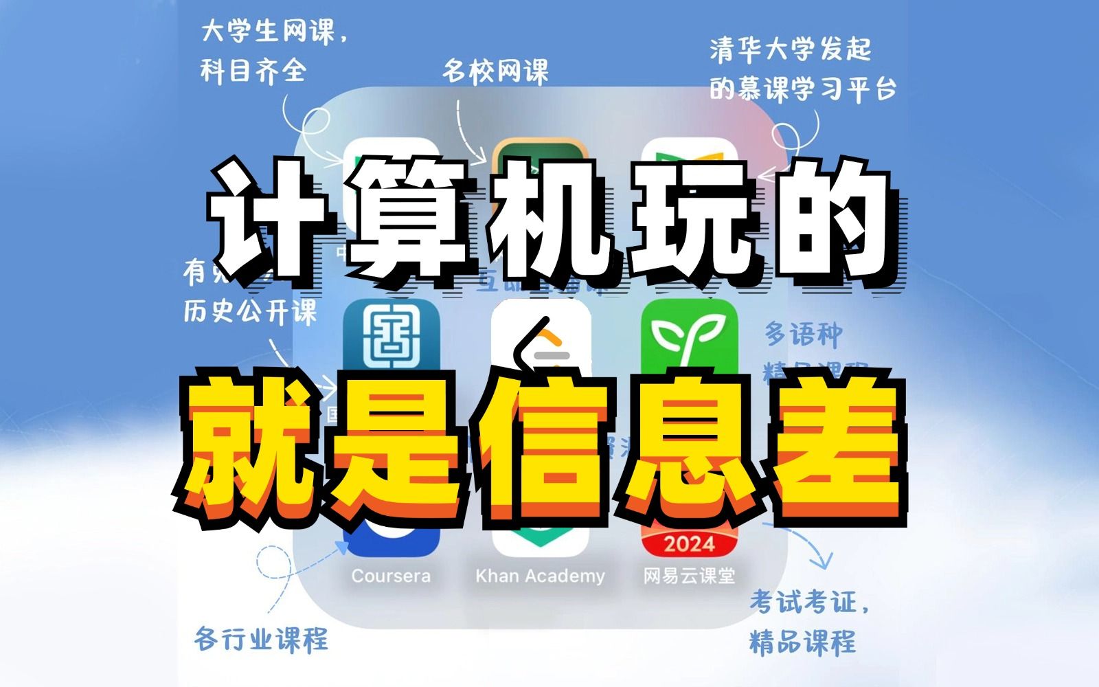 计算机人请死记:信息闭塞最为致命!教你打破信息壁垒,拒绝摆烂!值得...