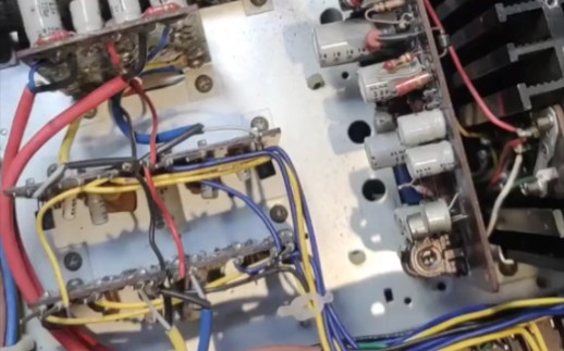 一台日本天乐古董功放烧管故障维修案例