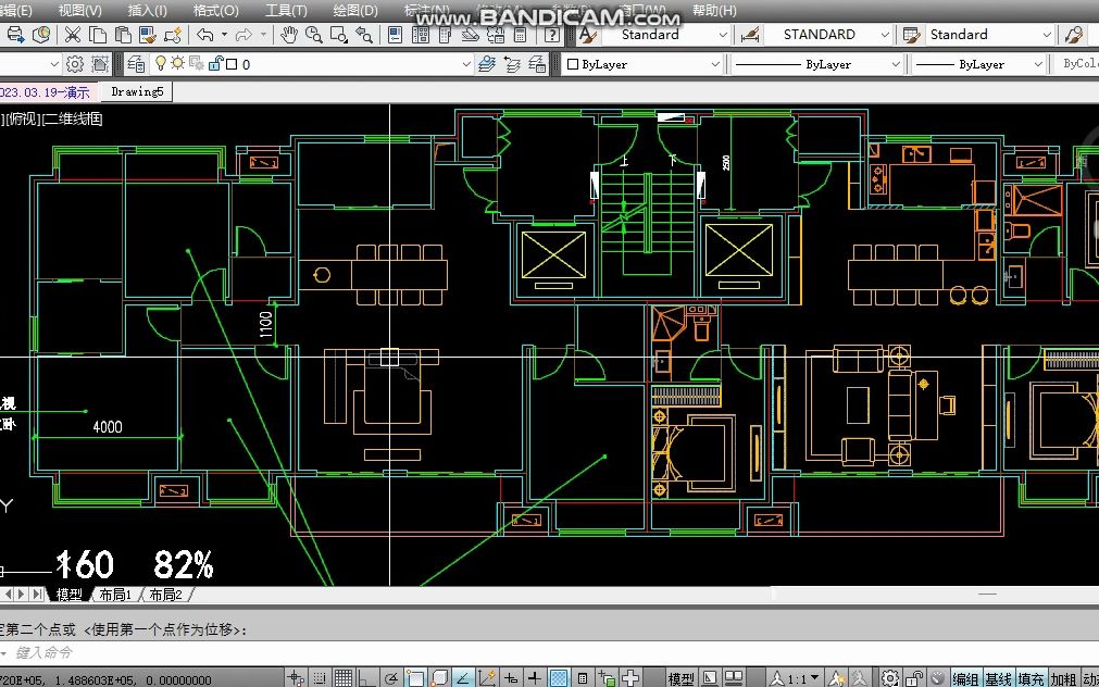 巧思摸鱼系列之--cad家具图块的运用1