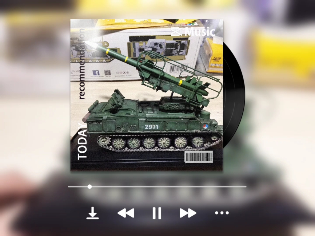 做好的模型成品