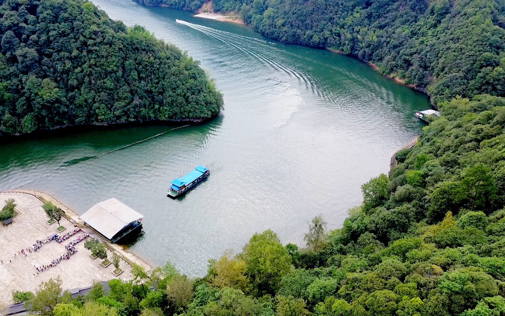 DJI Mini3 航拍浙江省诸暨市五泄风景区