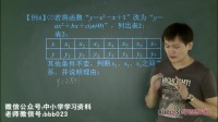 初三数学 人教版 二次函数的图像及基本性质进阶篇(上)例4