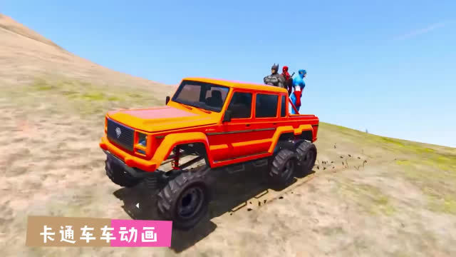 儿童车车动画,特邀几位嘉宾展现车技,过程看着十分有趣