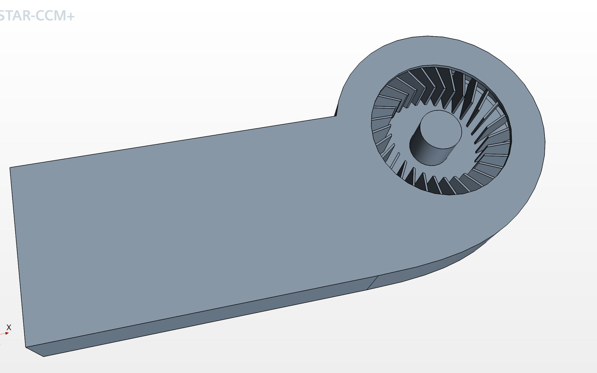 STAR CCM+几何建模功能之风机(一)