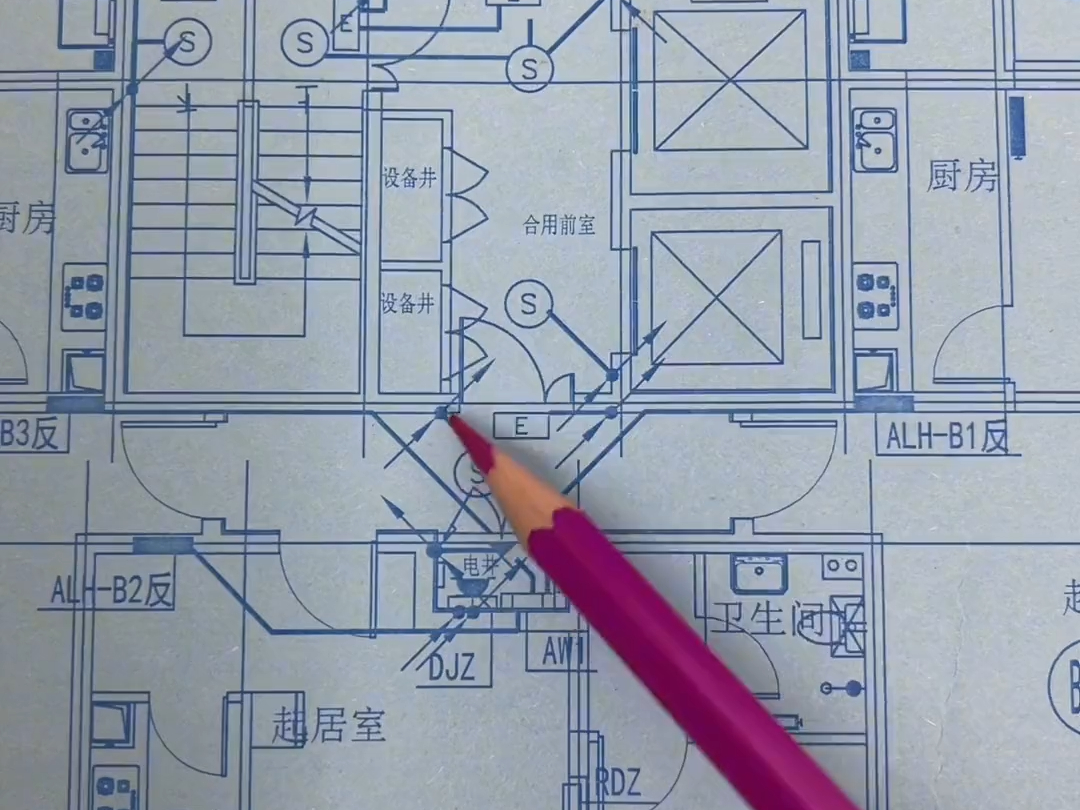安装识图-图纸中箭头表示什么意思
