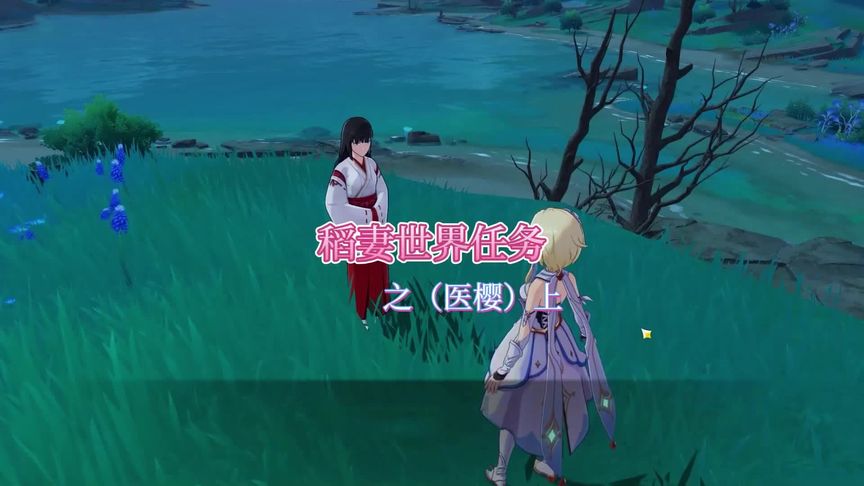 【原神】稻妻世界任务之(医樱)上(任务共获得60原石)